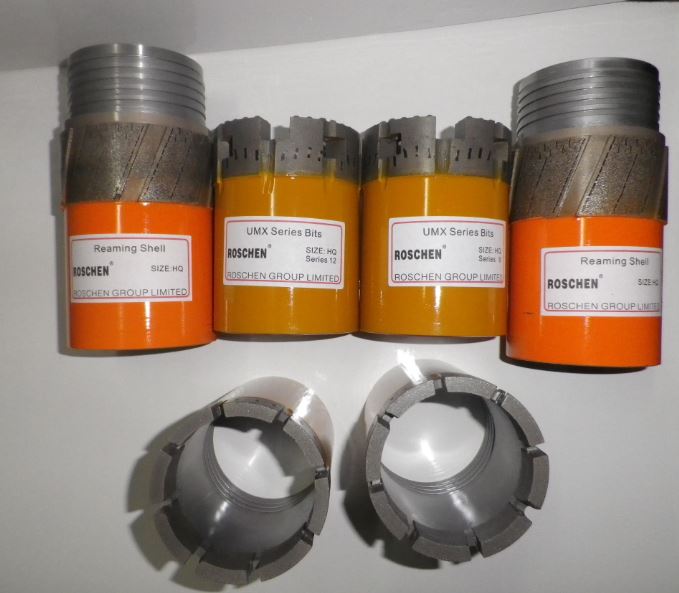 Surface Set Diamond Reaming Shell HQ PQ - Buy Surface Set Diamond ...