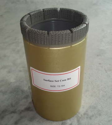 Surface set diamond core bits For Exploration Rock - Buy Surface Set ...